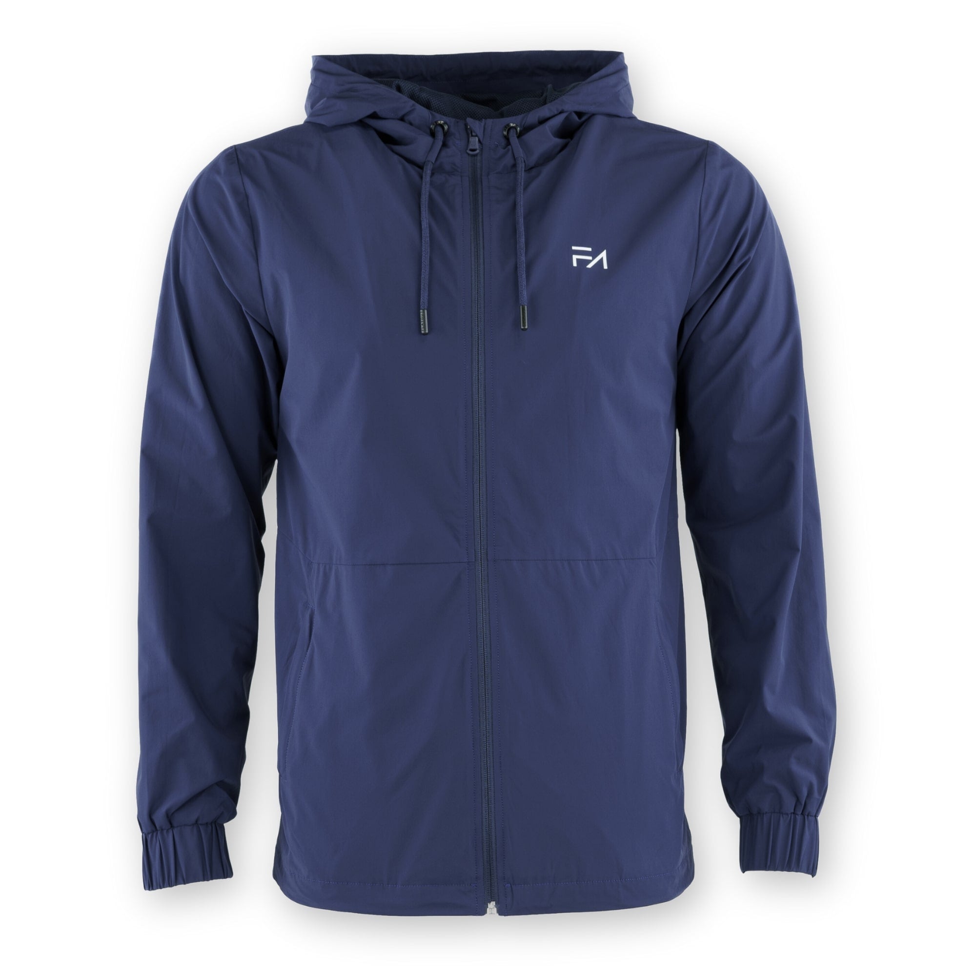 Lux Zipup Jacket Blue — Flatout Apparel Inc.